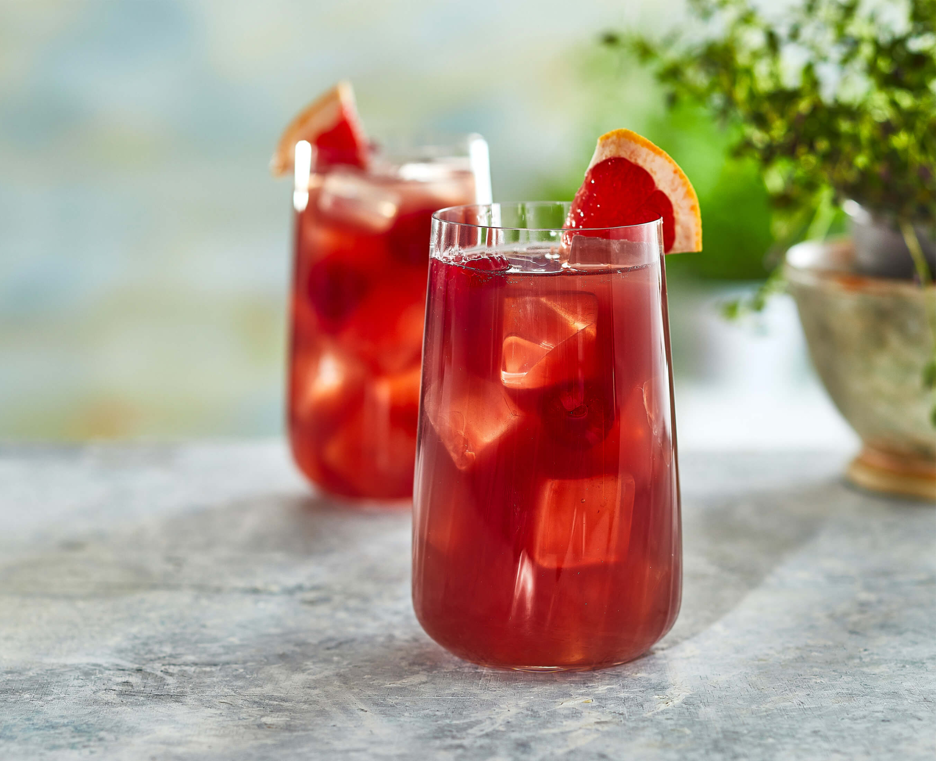 La vie en Rose - Cocktail et Sirop Grenadine, Fruit de la Passion